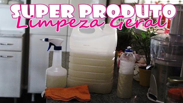 om 3 reais você faz 5 lts de limpador MULTIUSO - LIMPEZA GERAL - TUDO ...