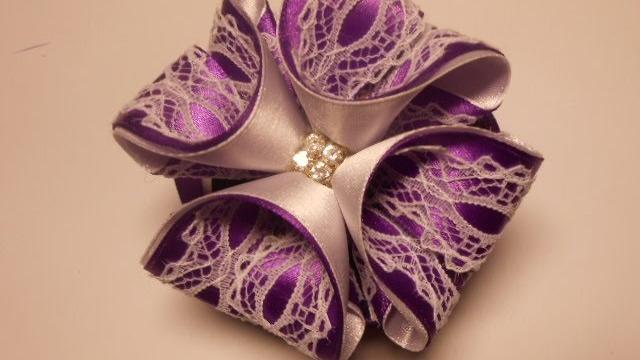 DIY Belo laço de fitas de cetim – Artes em Geral