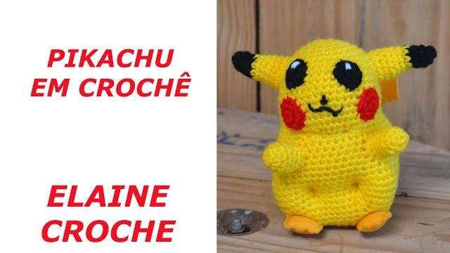 PIKACHU EM CROCHÊ – POKÉMON AMIGURUMI – Artes em Geral