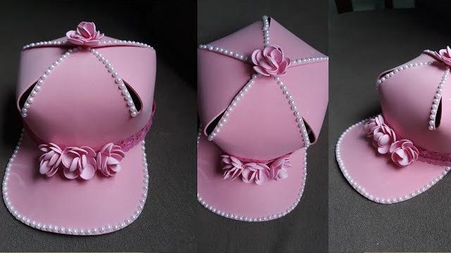 BONÉ DE E.V.A. – IDEIA VERSÁTIL IDEAL PARA FESTA INFANTIL – Artes em Geral