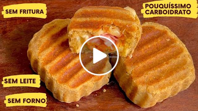 Delicioso Lanche Low Carb - Pouco Carboidrato - Artes em Geral