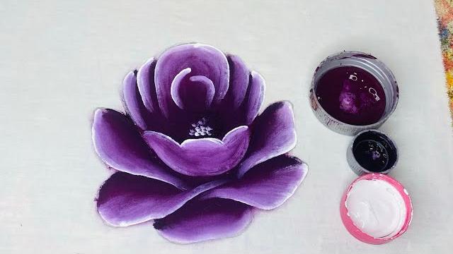 Aprenda a Pintar uma Rosa Simples – Guia Passo a Passo para Iniciantes ...